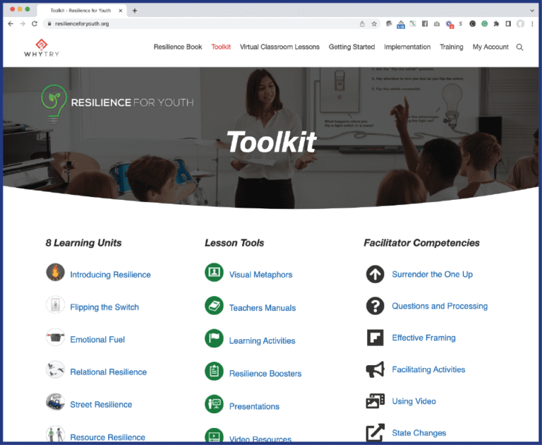 What is WhyTry? Social Emotional Learning and Resilience Education